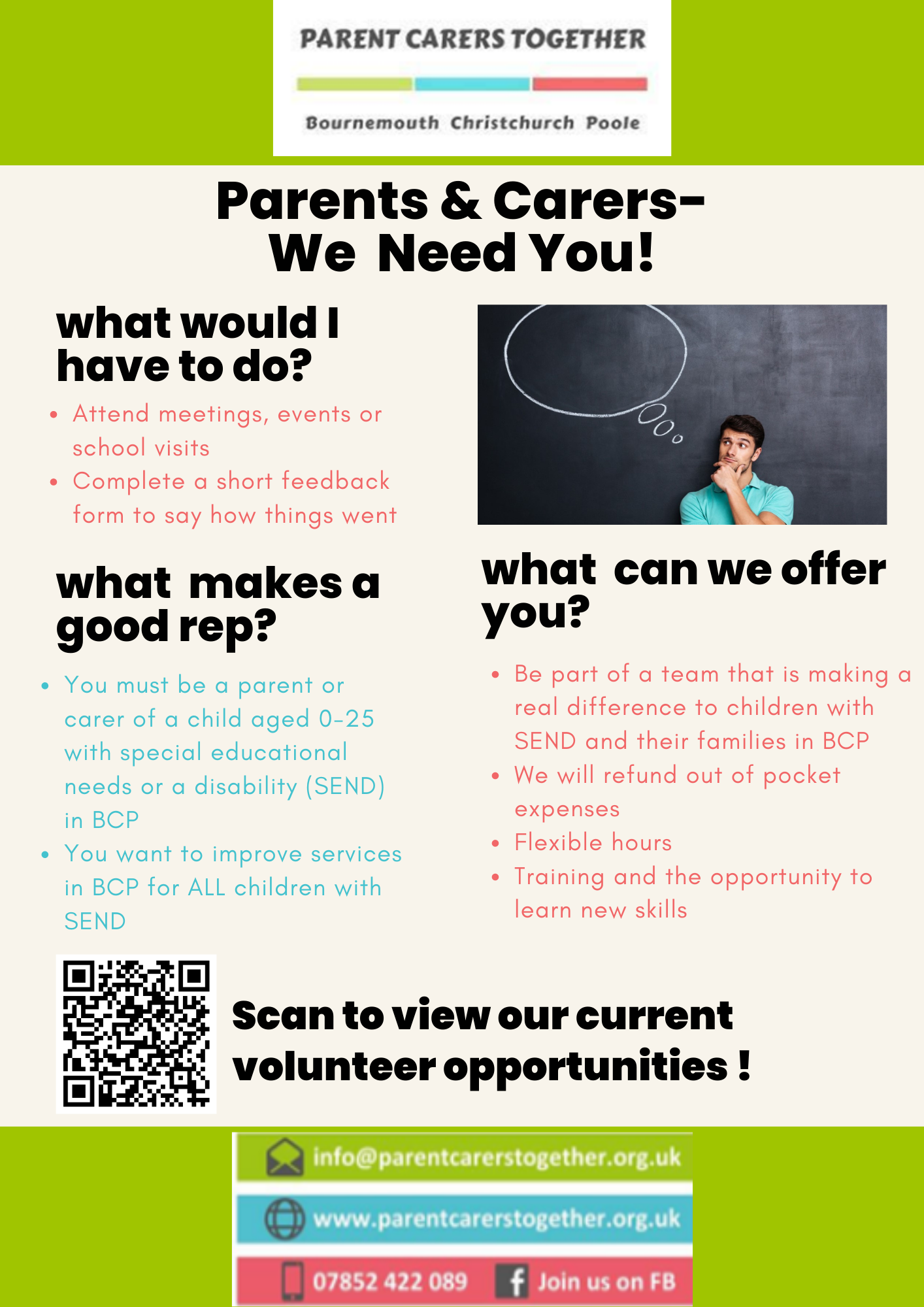 Volunteering - Parent Carers Together