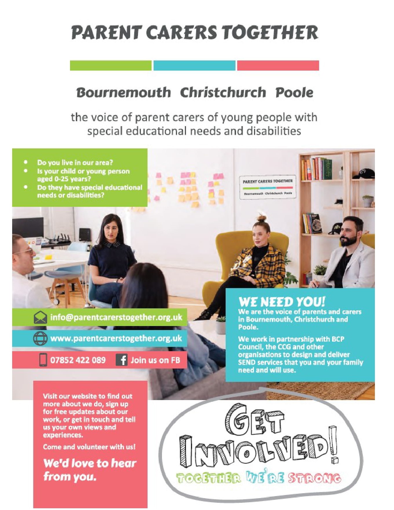 PCT Leaflet - Parent Carers Together